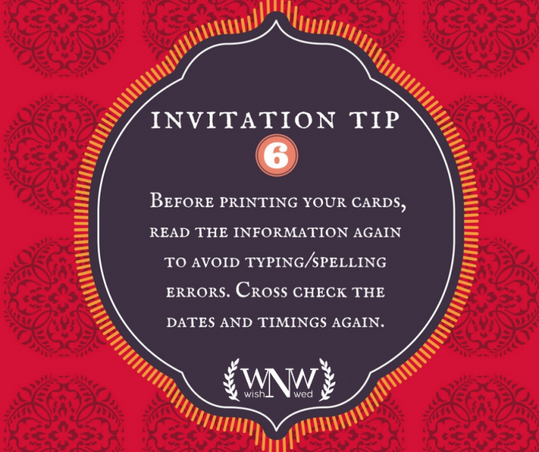 Expert Wedding Invitation Tips that you should definitely know