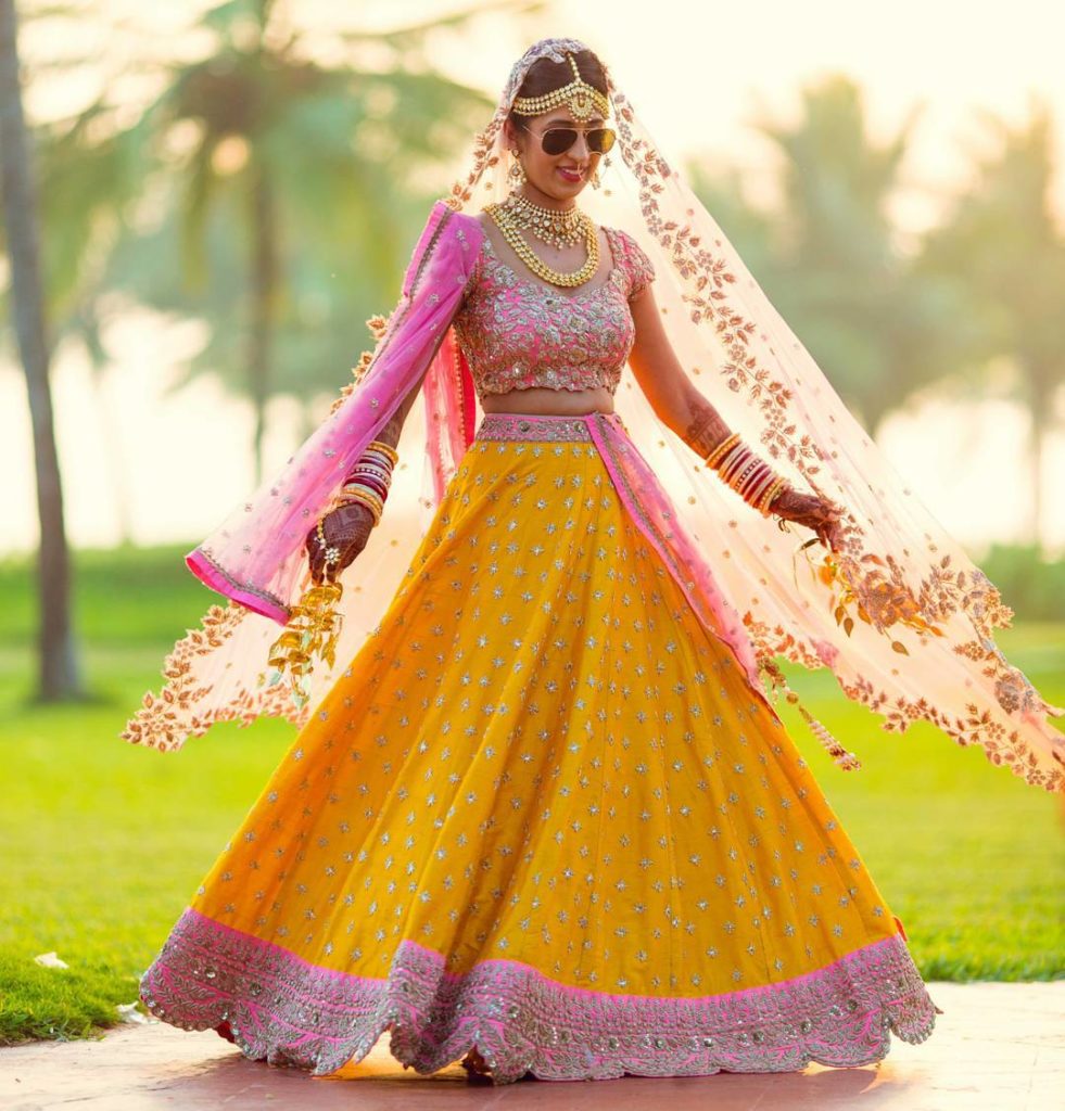 Beautiful Bridal Lehengas that having nothing to do with the Bridal Red ...