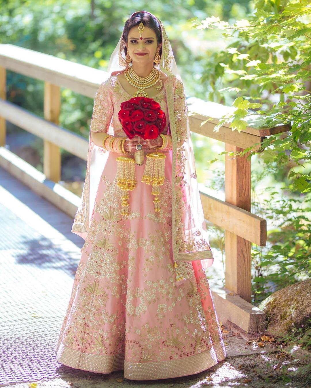 Gorgeous Brides who Sparkled their Shaadi with a splash of Pink - Wish ...