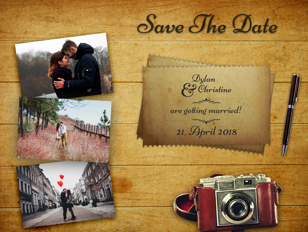 Creative Save the Date Wedding Invites to Announce Your Wedding - Wish ...