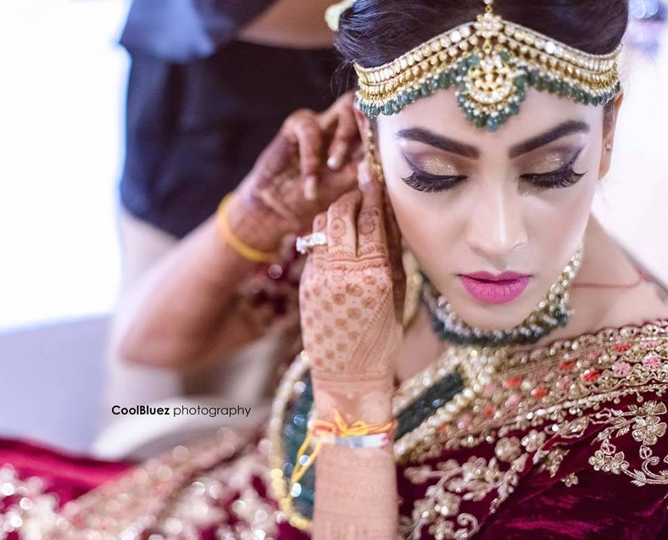 Beautiful and Trendy Matha Pattis Real Brides wore on their Wedding