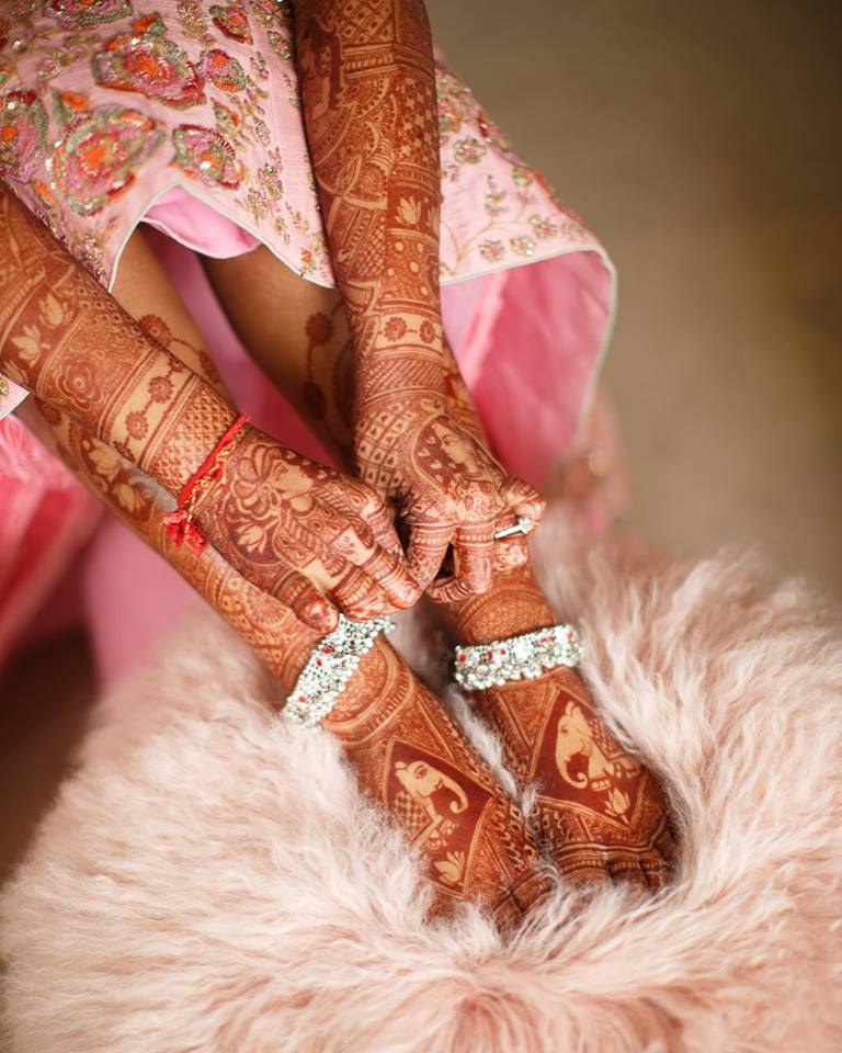 Real Brides Show Us How To Show Off The Trendiest Bridal Payals In Style!