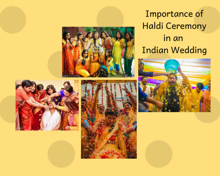Importance of Haldi Ceremony in an Indian Wedding