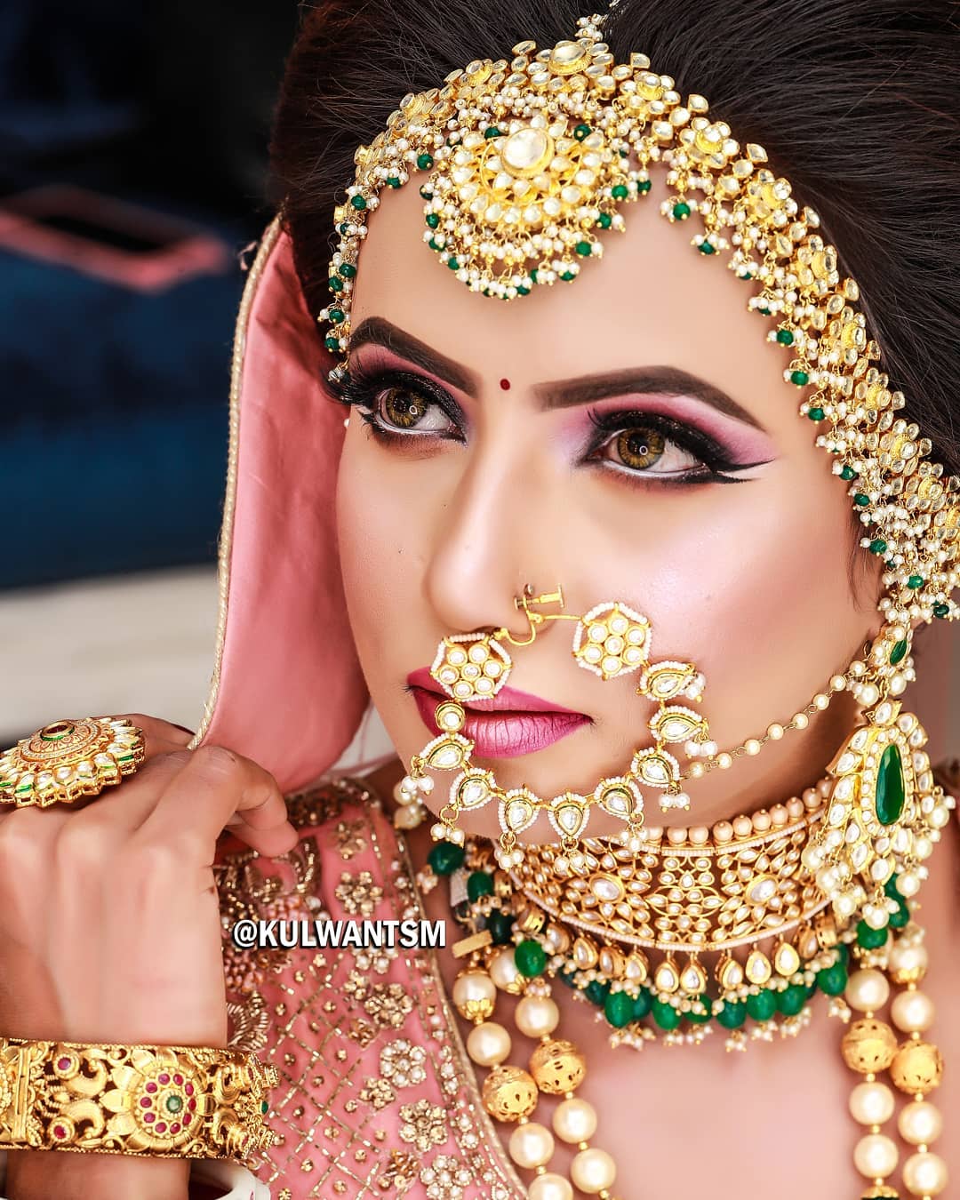 33+Bridal Naths Designs For Every Type Of #BrideToBe