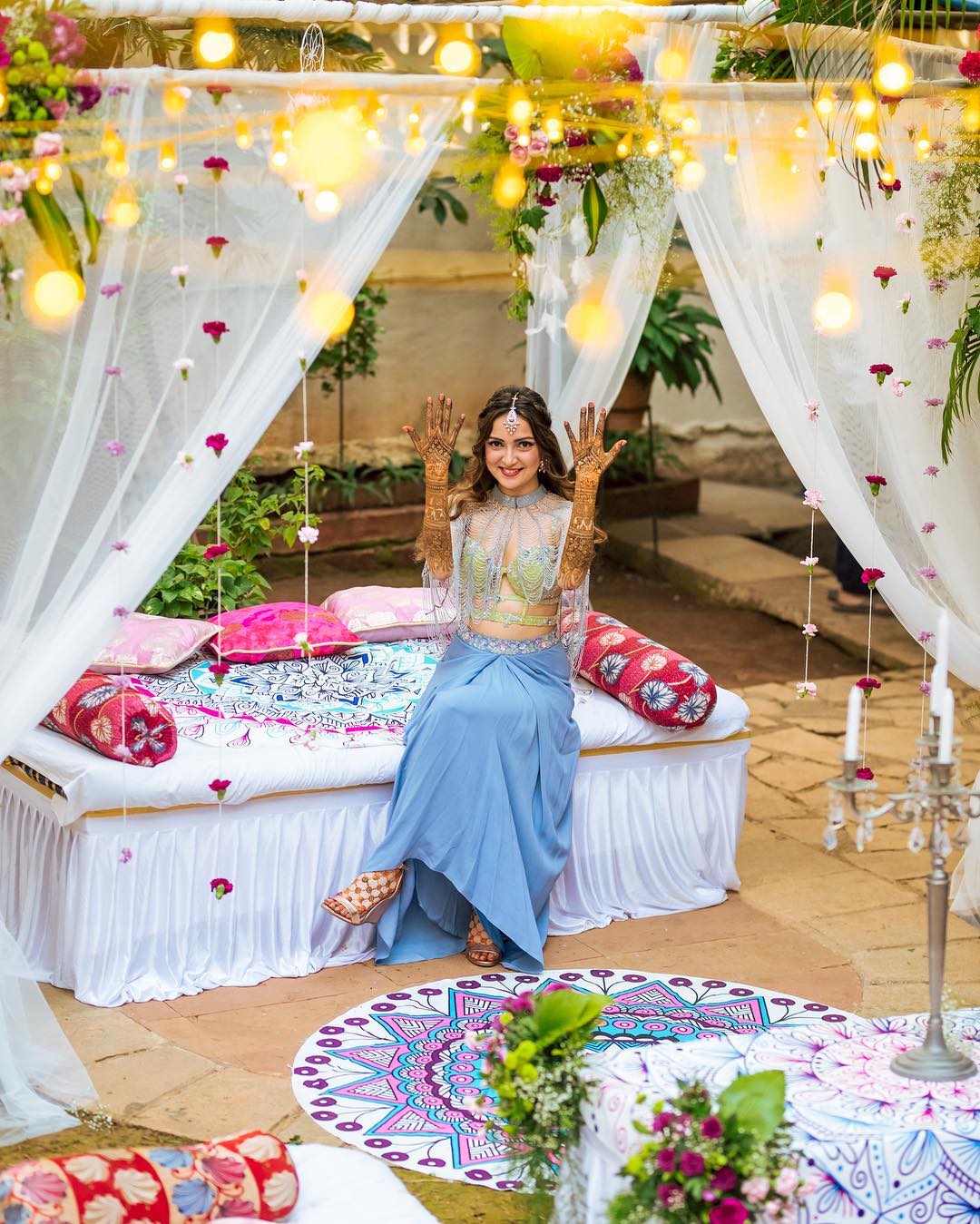 20+ Mehendi Blouse Designs That Are Ruling The Instagram - Wish N Wed