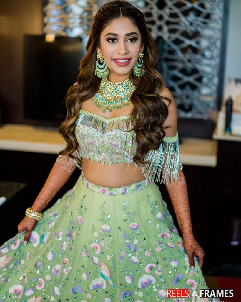 20+ Mehendi Blouse Designs That Are Ruling The Instagram - Wish N Wed