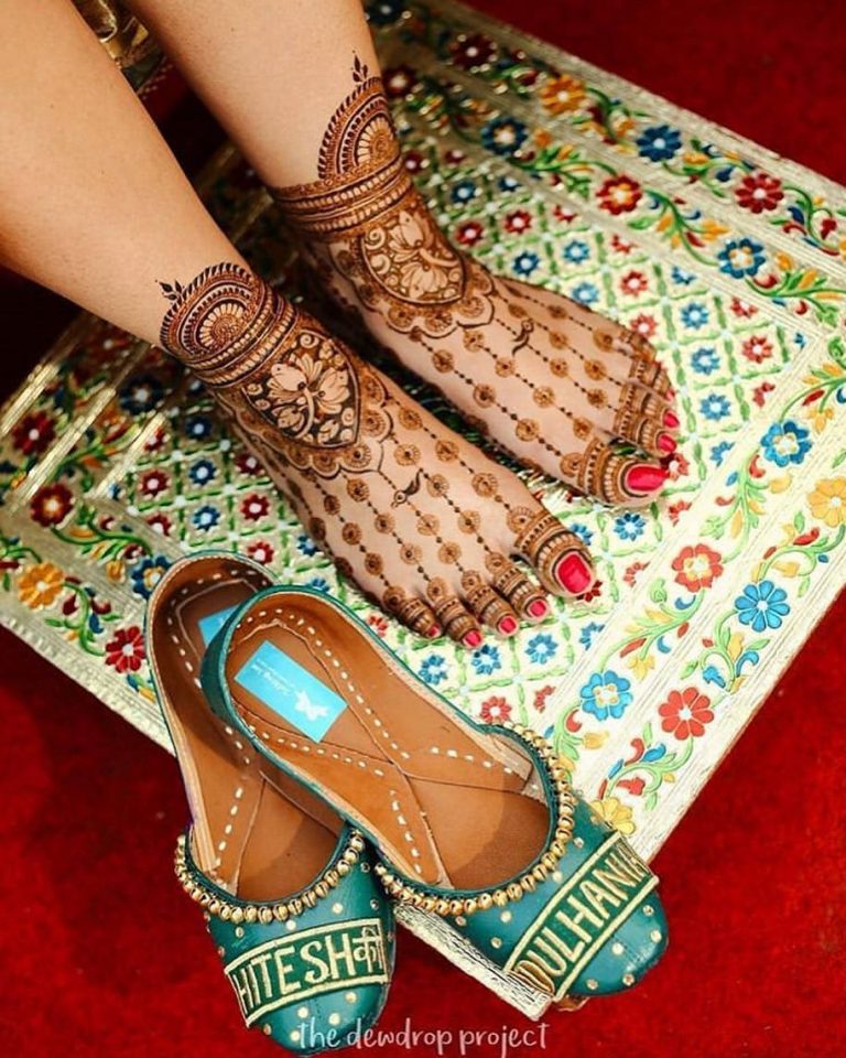 30+ Inspiration worthy Bridal Foot Mehndi Designs for 2023 Brides ...