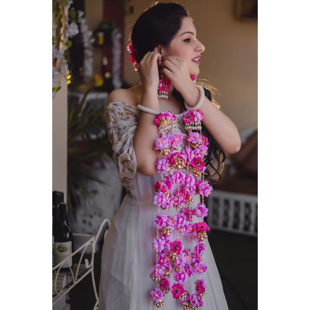 19+ Beautiful Floral Kaleere Designs Spotted On Real Brides - Wish N Wed