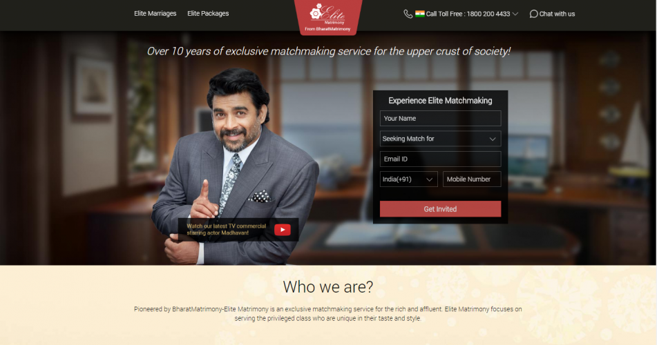 High-end Matrimonial Sites for Ultra-Rich class - Wish N Wed